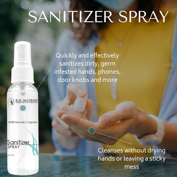 100 Organic Hand Sanitizer RD Alchemy Natural Products