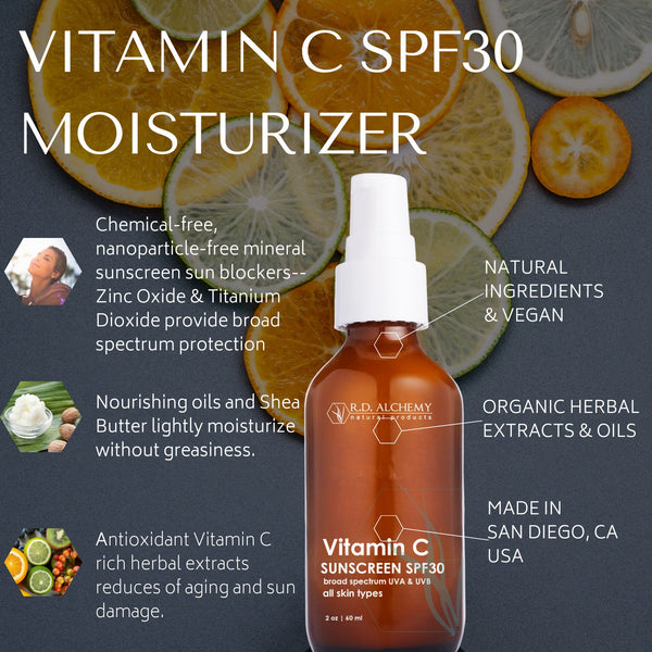 Vitamin C Skincare Moisturizer SPF 30 – RD Alchemy – RD Alchemy Natural ...