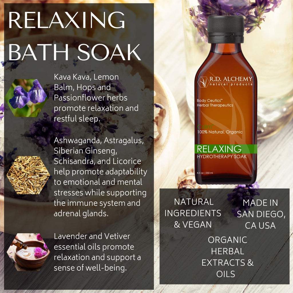 Calm Relaxing & De-Stressing Bath Soak | Soak away Stress and Relax ...