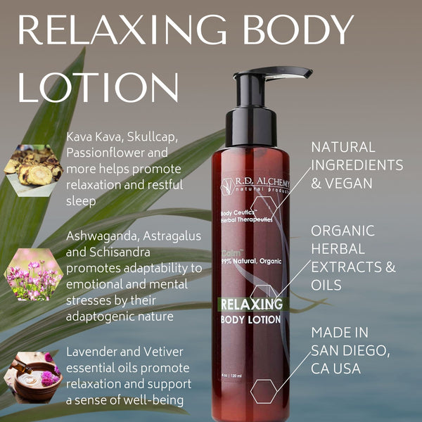Calm Relaxing & De-Stressing Lotion | For Stress & Anxiety – RD Alchemy ...