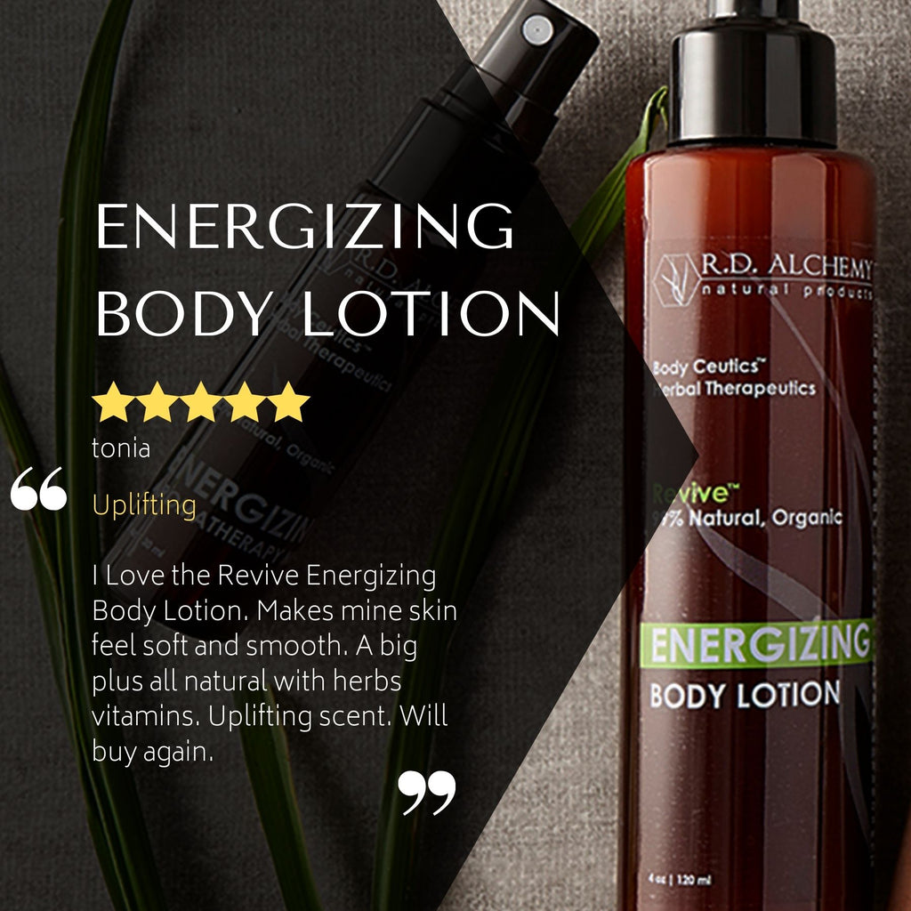 Energizing Body Lotion - Get more Energy and be Happier! - Naturally ...