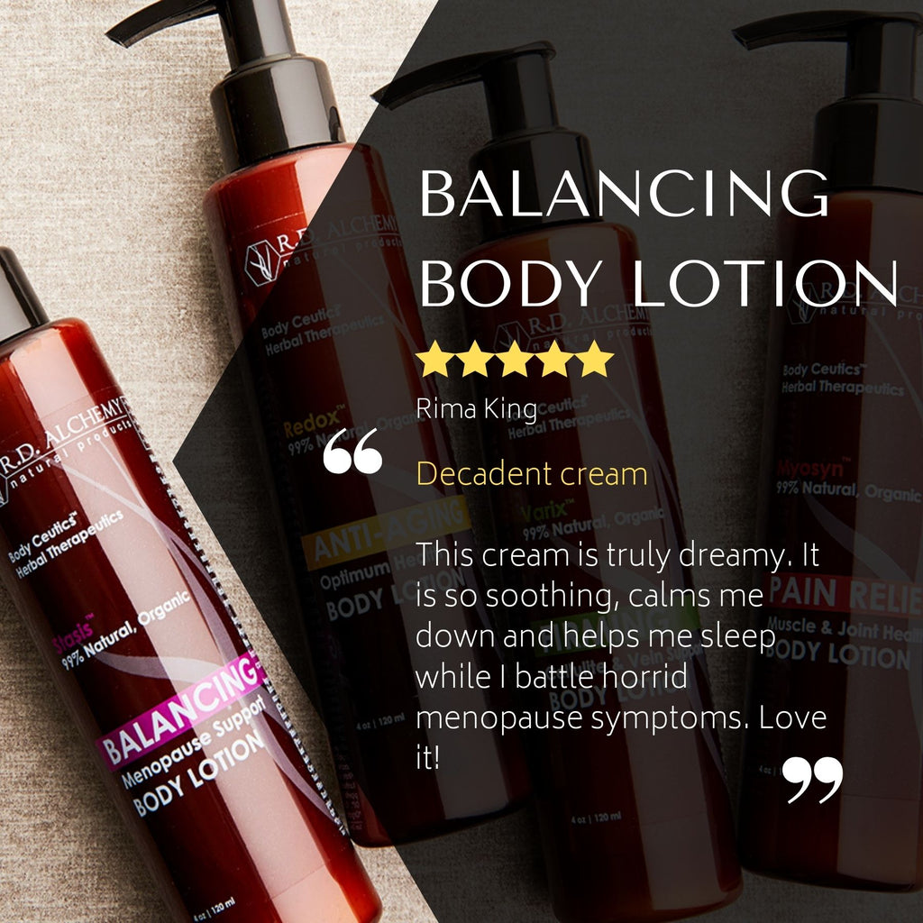 Balancing Body Lotion - How to get rid of PMS or Menopause symptoms ...