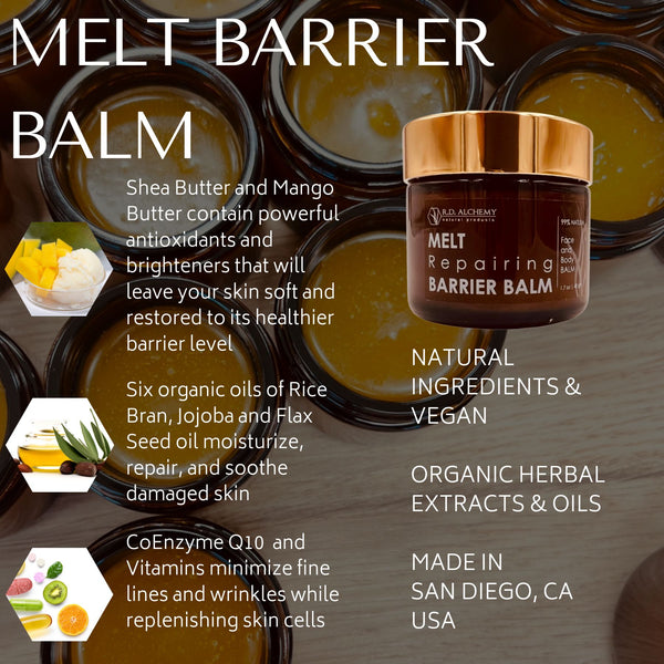 Melt Barrier Balm | Repairing, Moisturizing Relief from Dry, Damaged ...