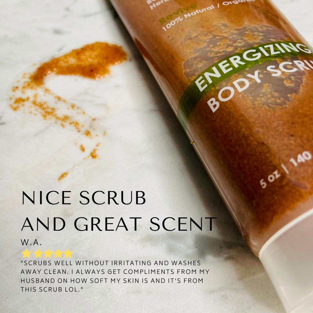 Energizing Body Scrub - Beautify your Body - REVIVE your Senses! – RD ...