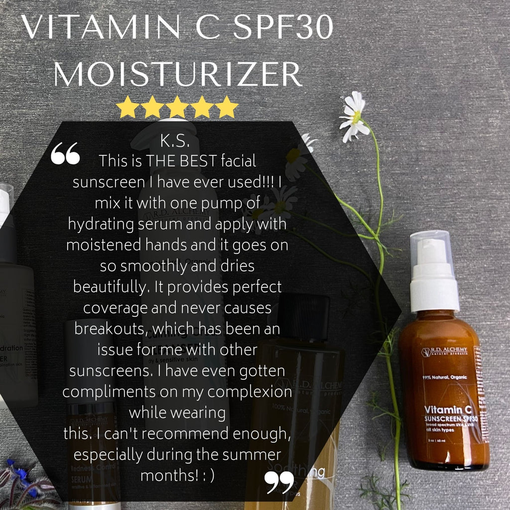 Vitamin C Skincare Moisturizer SPF 30 – RD Alchemy – RD Alchemy Natural ...